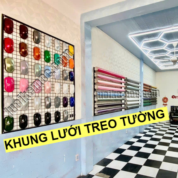 Khung Lưới Treo Tường